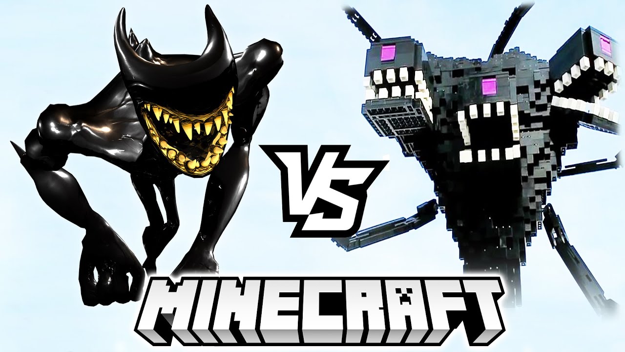 Beast Bendy Vs. Wither Storm in Minecraft - YouTube