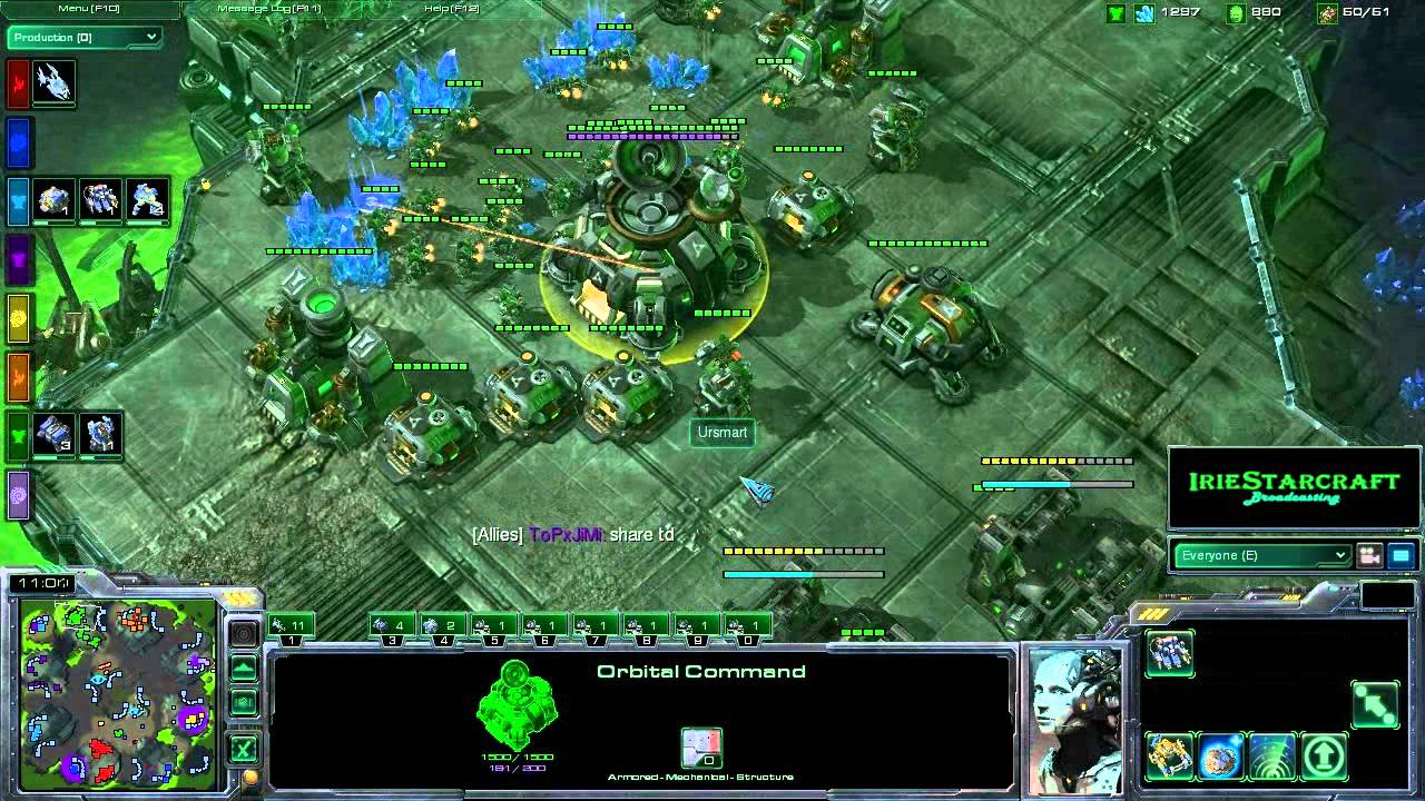 Starcraft 2 - 4v4: Master League [259] - YouTube