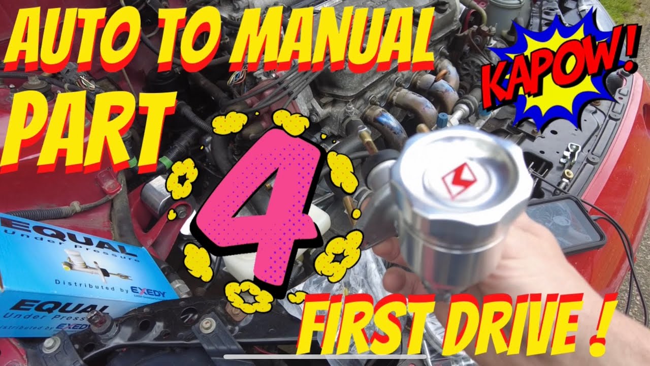 Automatic to Manual Swap Honda Del Sol Part 4 - YouTube