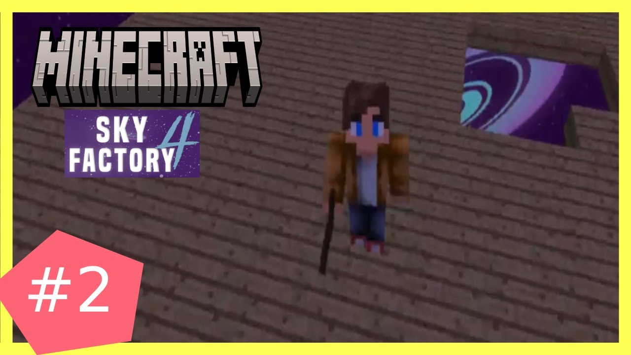 | Extending & Island & I Died lot | Minecraft's Sky Factory 4 Episode 2 ...