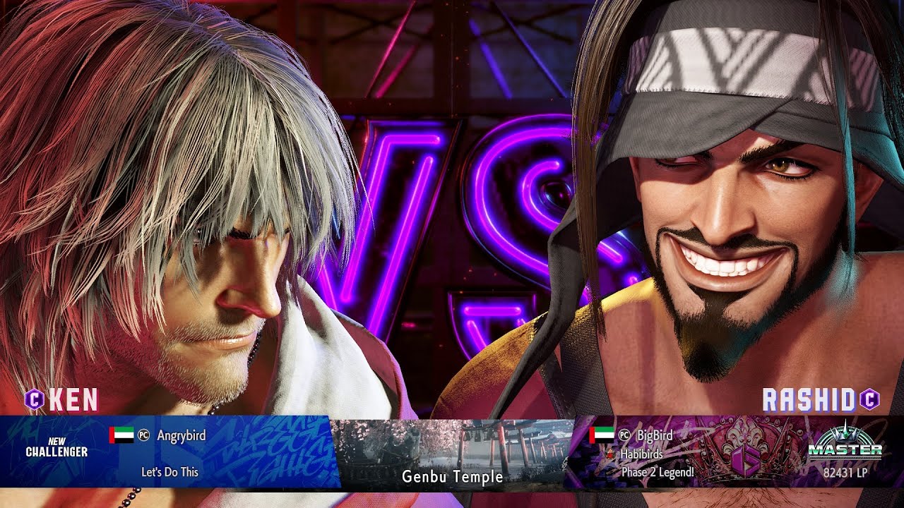 CAPCOM CUP 11 SF6 AngryBird (Ken Classic) Vs BigBird (Rashid Classic ...