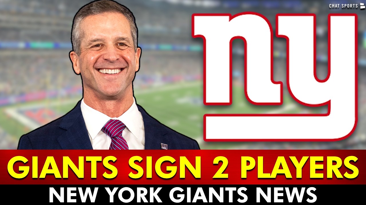 🚨Giants Sign 2 More Players In NFL Free Agency | New York Giants News ...