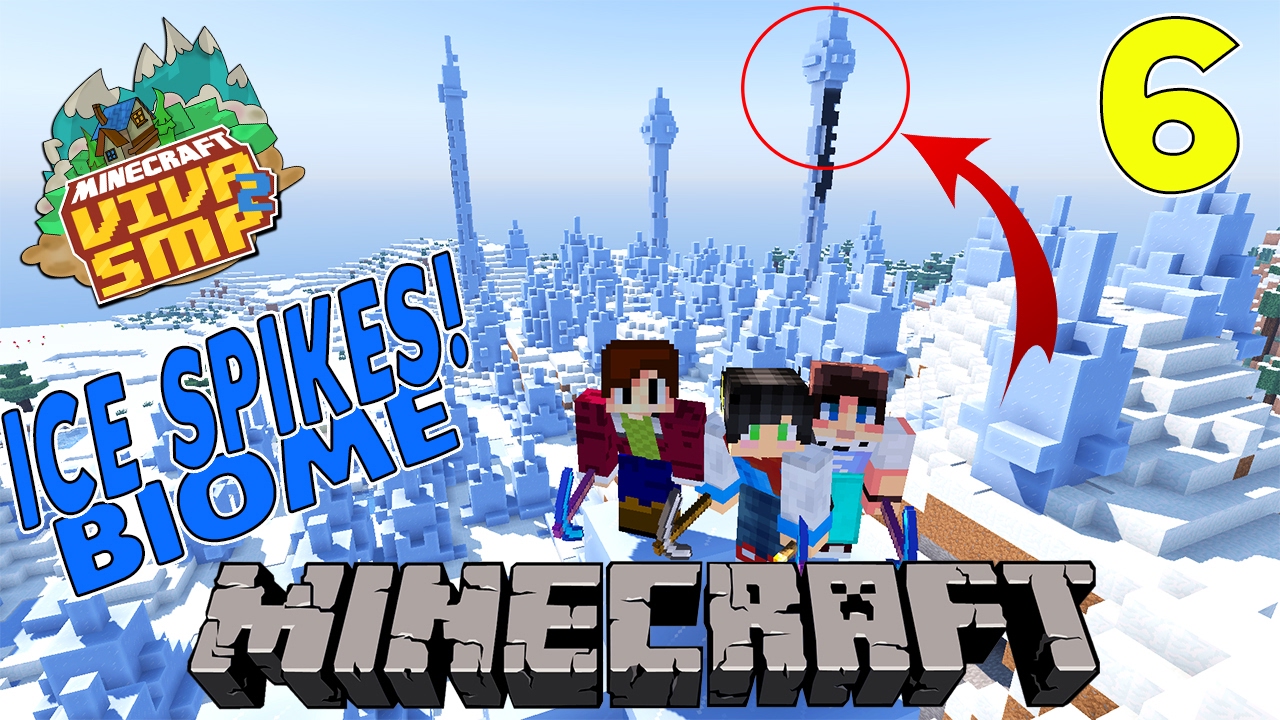 BIOME ICE SPIKES With Stresmen & Ranelsi Sumarta - Minecraft Indonesia ...