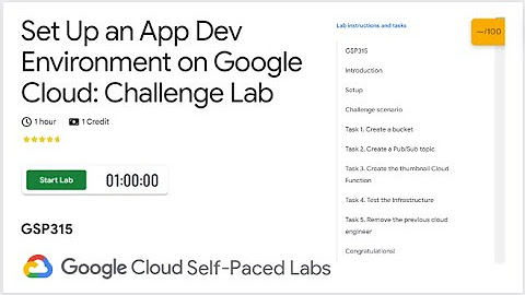 Set Up an App Dev Environment on Google Cloud | Perform Foundational Infrastructure Tasks in ...