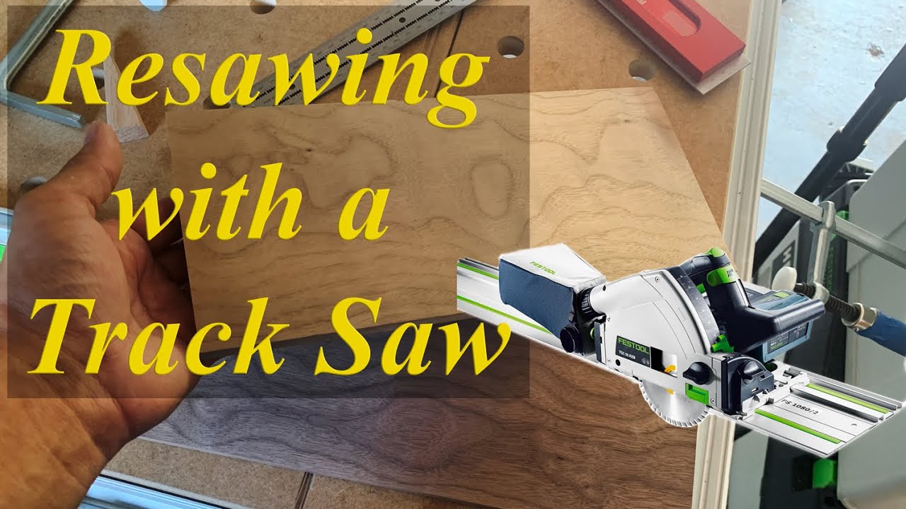 Resaw Lumber with a Track Saw // How To - YouTube