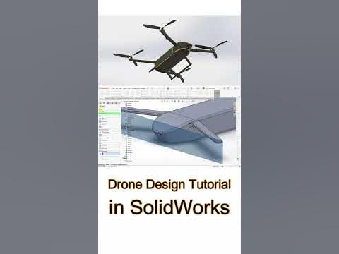 Drone Design Tutorial In SolidWorks - YouTube