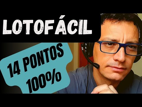 LOTOFÁCIL 14 PONTOS Redução Lotofácil 20 para 15 sendo 09 fixas 14 Pontos 100% Garantido em 35 jogos