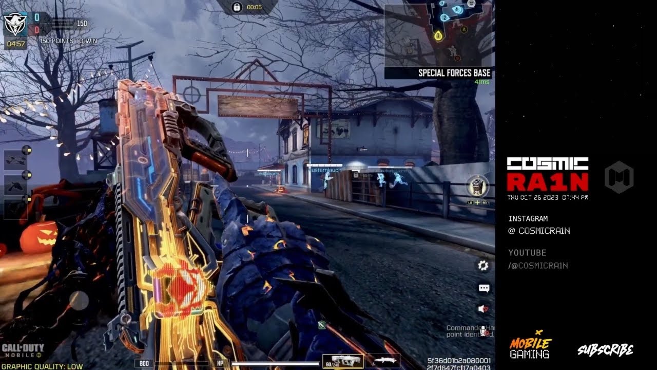 Maddox - Squash Demon Gameplay - Legendary Halloween Maddox CODM - YouTube