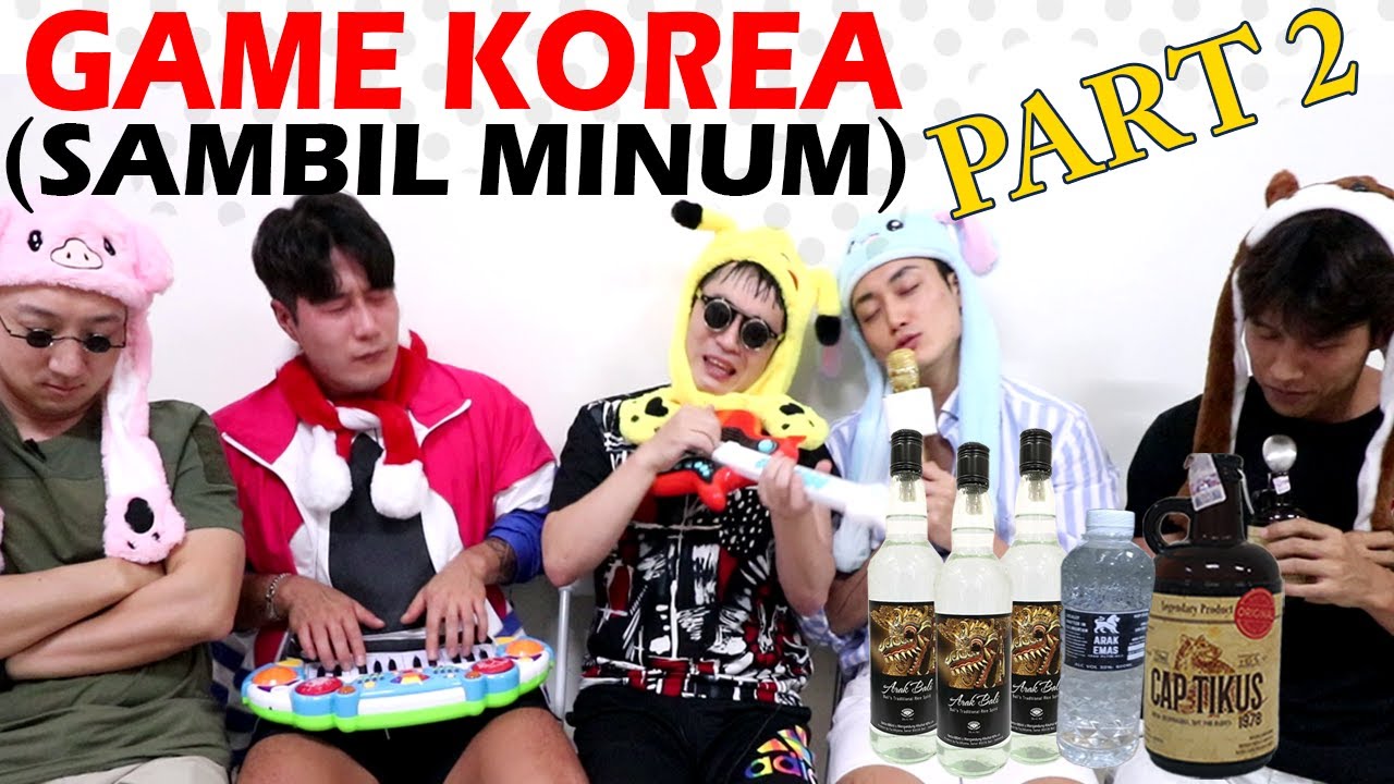 OPPA2 MABUK GARA2 MiNUM CAP TIKUS CIU ARAK BALI / MAINAN VERSI KOREA ...