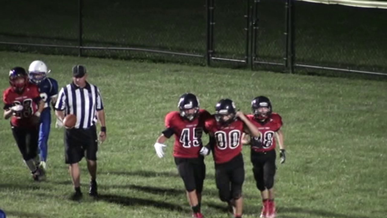 Melachi Wright 2016 football highlights Turkeyfoot middle school - YouTube