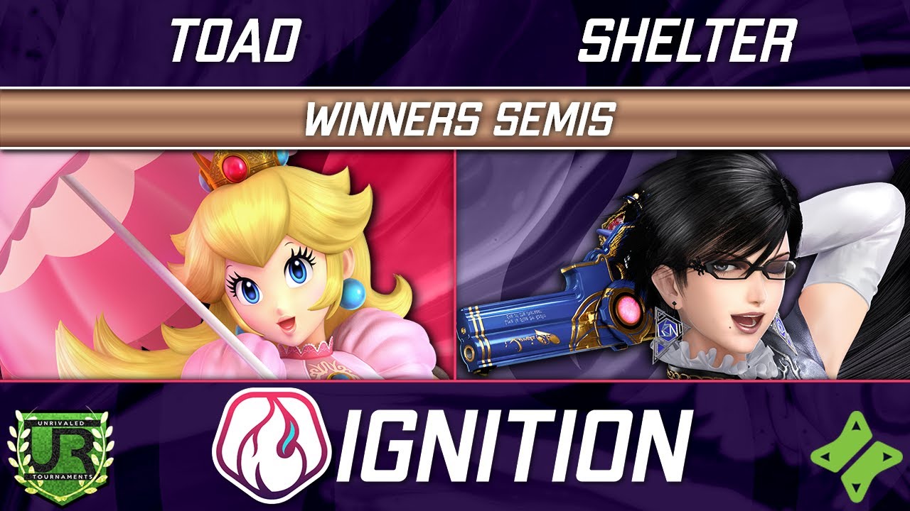 Toad (Peach) vs Shelter (Bayonetta) - Ignition 362 WINNERS SEMIS - YouTube