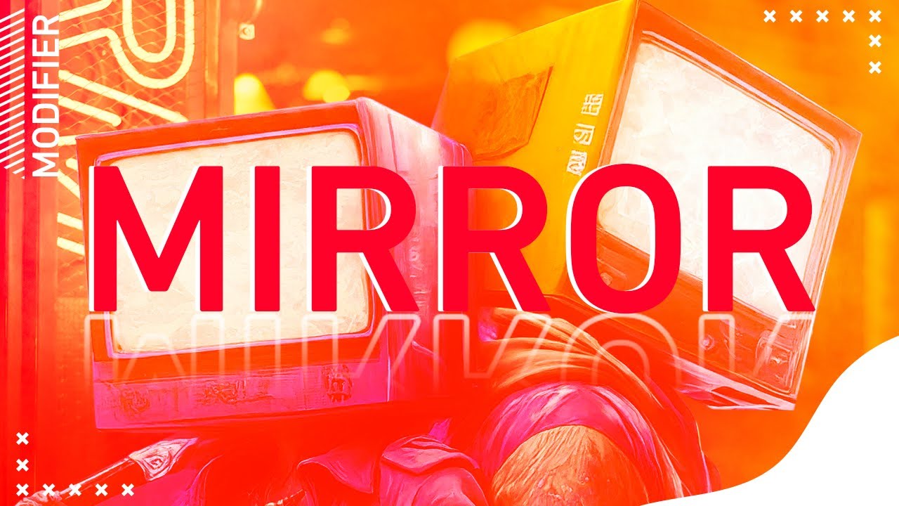 Mirror modifier in blender - YouTube