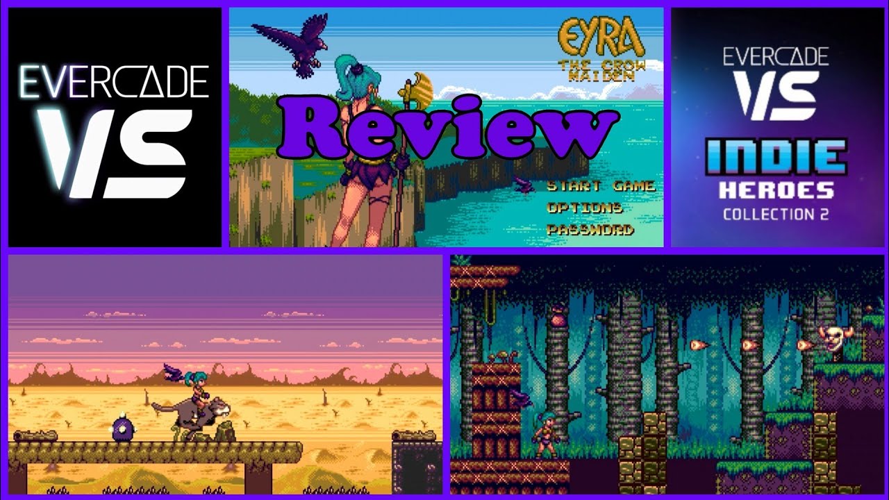 Eyra The Crow Maiden Review (Evercade: Game of the Month #6) - YouTube