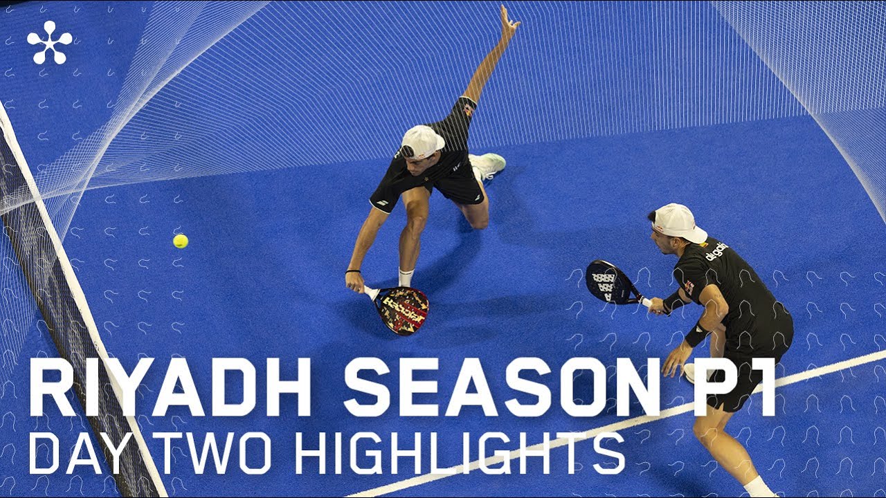 Riyadh Season Premier Padel P1 : Highlights day 2 (men) - YouTube