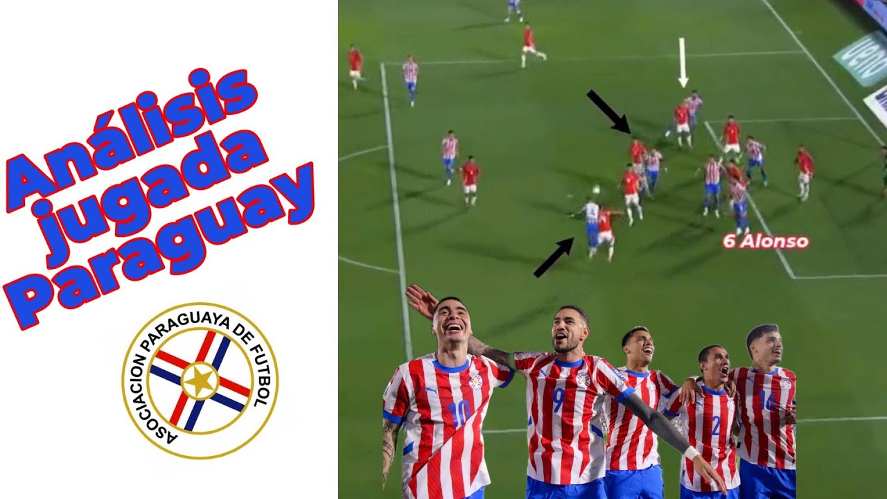 Análisis jugada a balón parado || PARAGUAY VS CHILE || eliminatorias al ...
