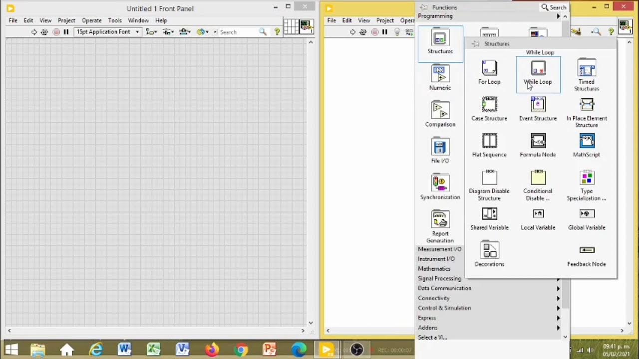 LABVIEW - Contador - YouTube