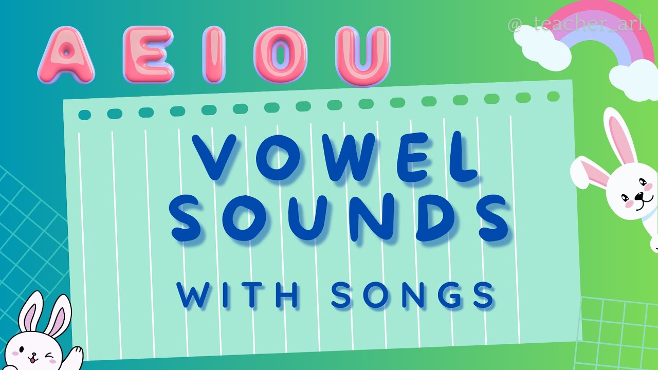 Vowel Sounds (Long and Short) with Songs, by @Teacher_Arl - YouTube