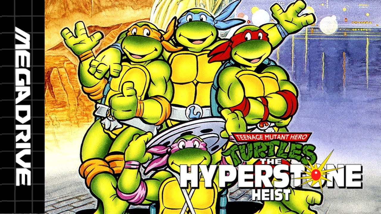 Test : TMNT THE HYPERSTONE HEIST sur MEGA DRIVE (+ Pyron Enhanced ...