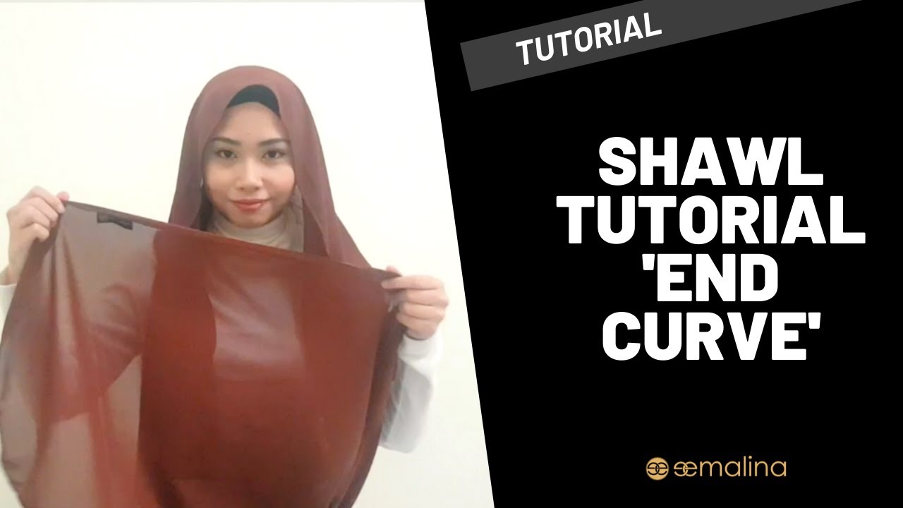 Shawl Tutorial 'End Curve' - YouTube