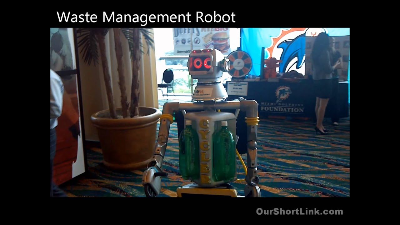 Waste Management Robot - YouTube