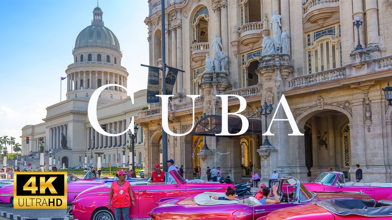 Cuba - 4K Ultra HD - Havana - Varadero - Santiago De Cuba with music ...