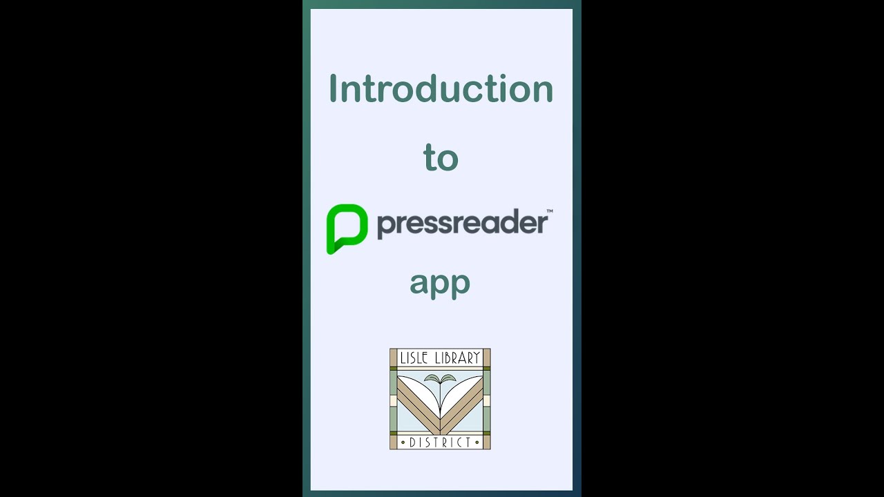 Introduction To Pressreader App - YouTube