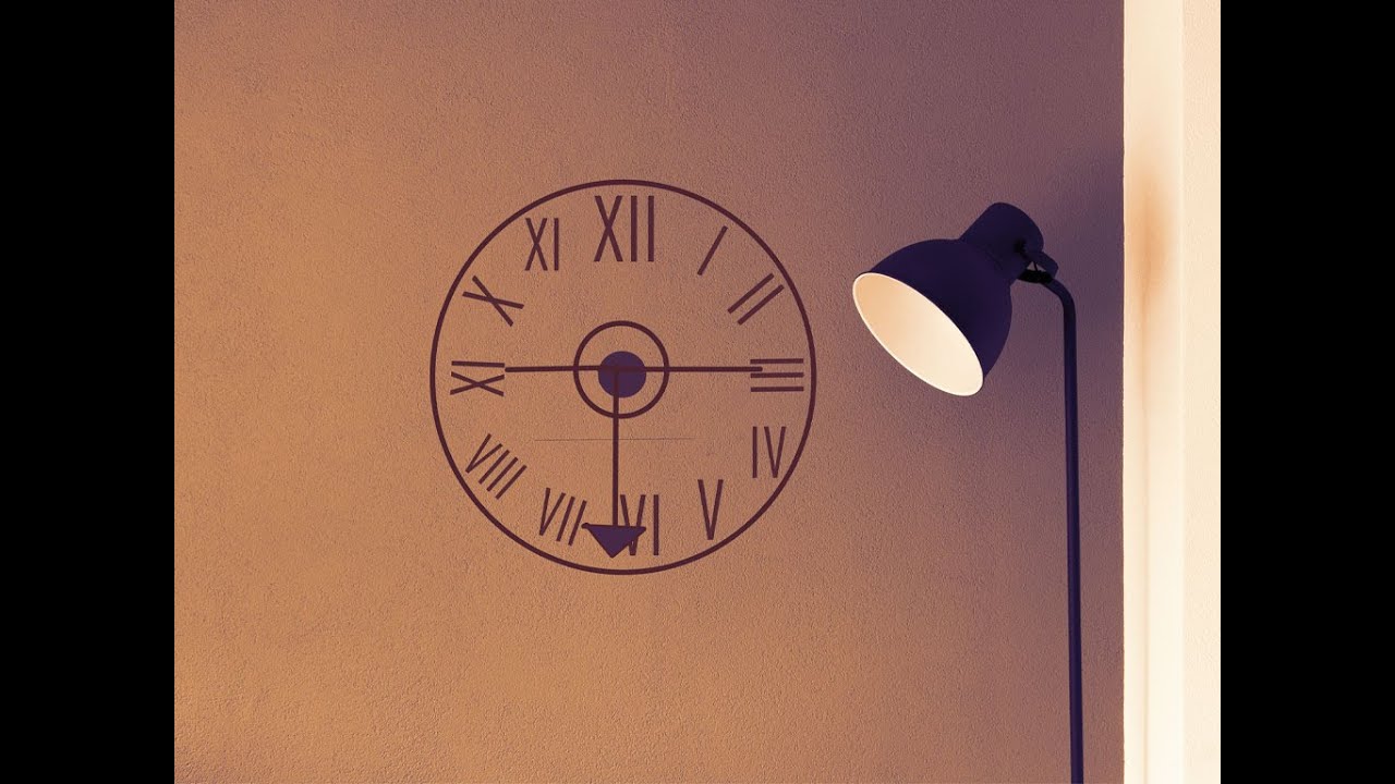 How to make Roman clock in photoshop - YouTube