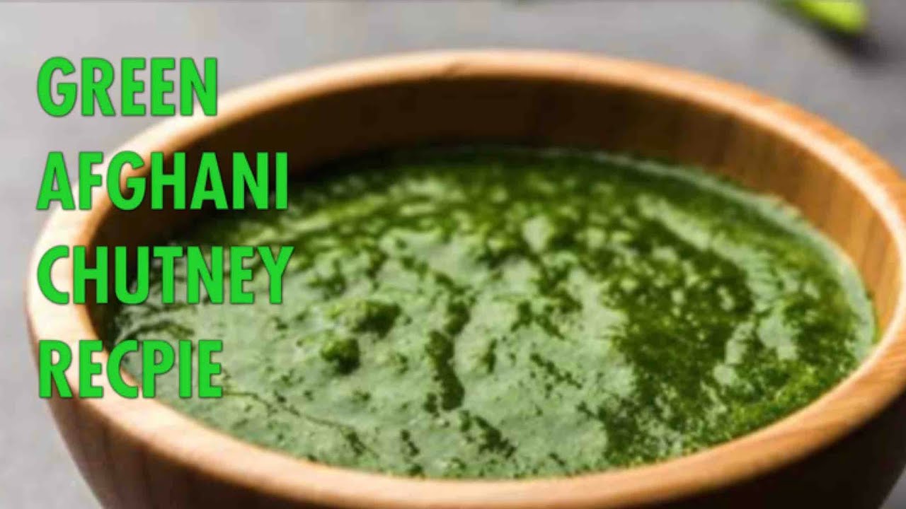 Green Afghani chutney banany ka asan tariqa | hari chatni recpie ...