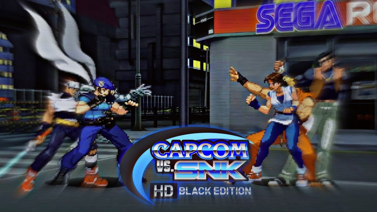 TEAM CAPCOM VS TEAM ART OF FIGHTING - CAPCOM Vs. SNK HD BLACK EDITION ...
