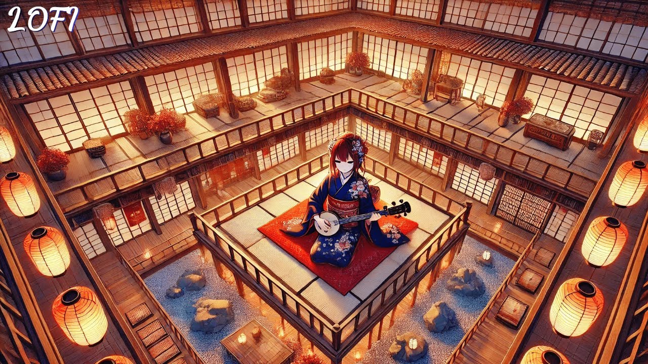 Traditional Japanese Relaxing LOFI Music - calm music/chill/healing ...