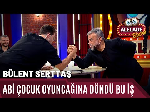 Alelade Show 4. Bölüm | Bülent Serttaş ve Doğu Demirkol Bilek Güreşi