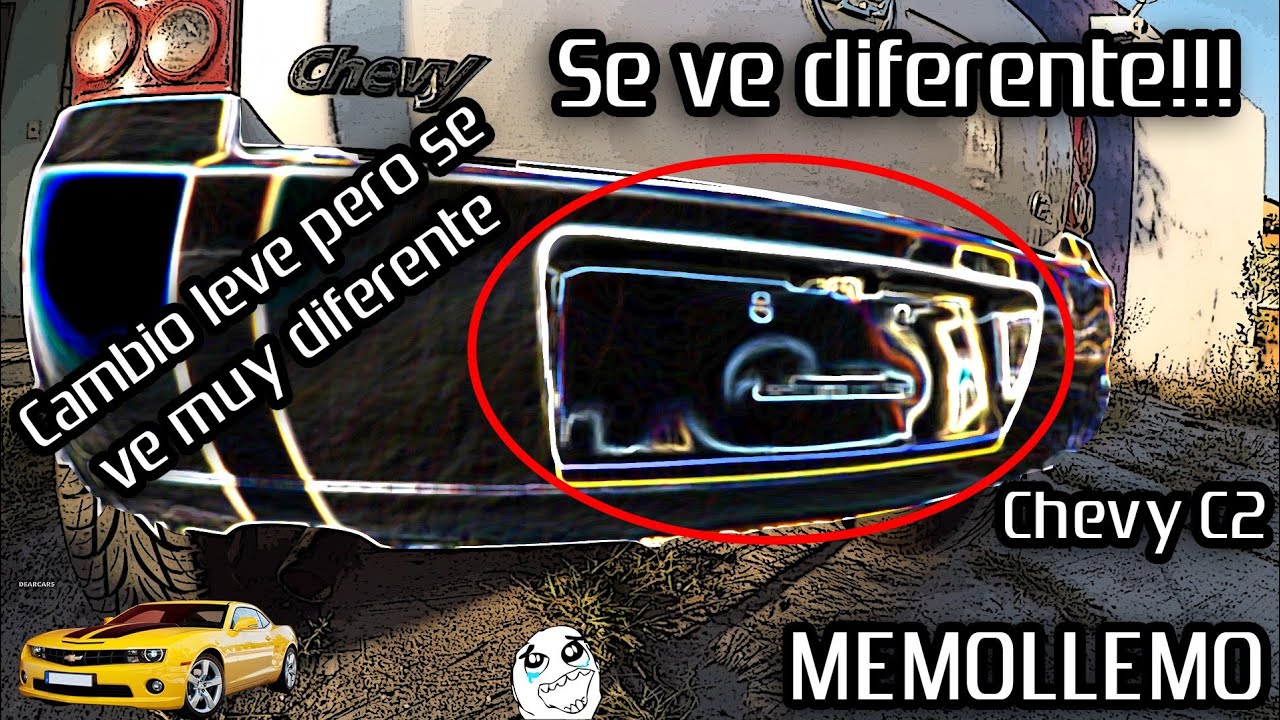 Pintando defensa trasera de Chevy C2 | Detalle Sport | - YouTube