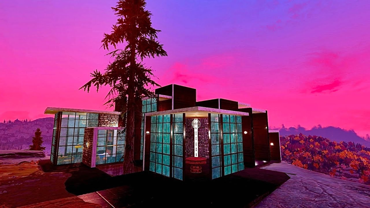 Modern Cliffside House | Fallout 76 Camp Build #18 - YouTube