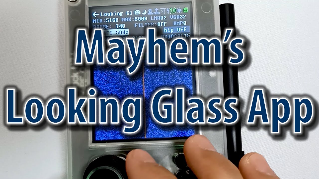 Mayhem's Looking Glass App: Your Window into the Radio World - YouTube