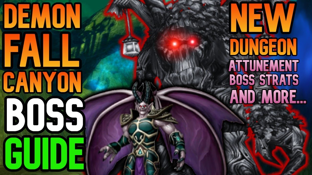 Complete Demon Fall Canyon Boss Guide - YouTube