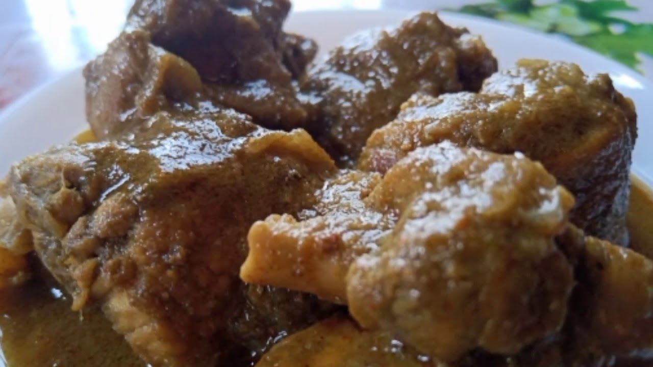 Dhania chicken|chicken curry recipe - YouTube