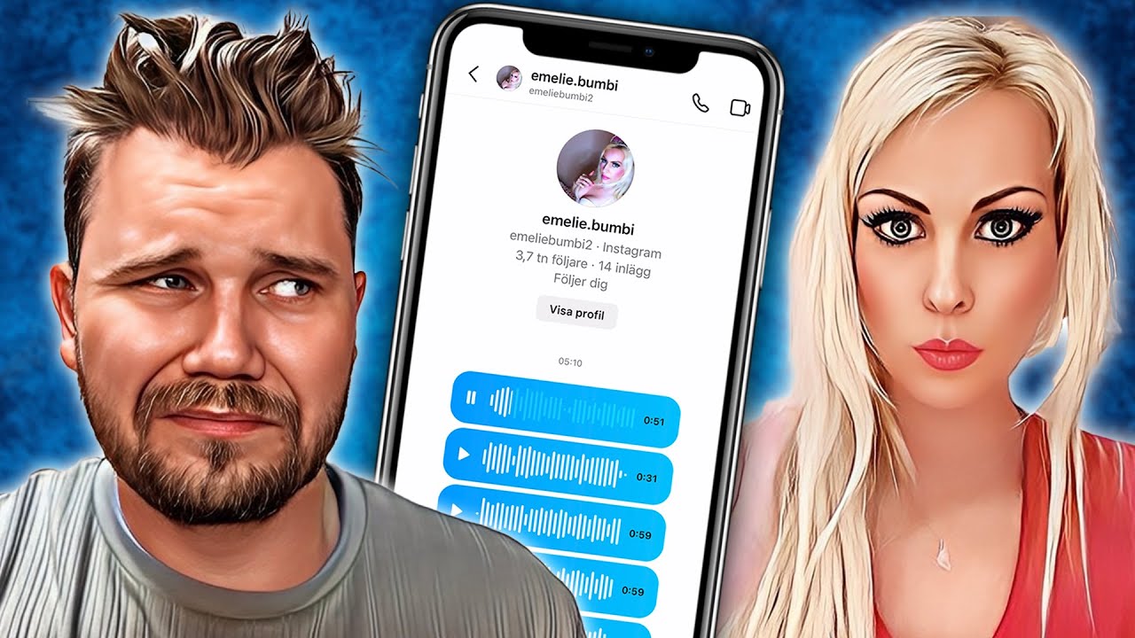 EMELIE BUMBI SPAMMAR MIG! - YouTube