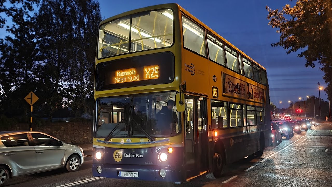 *Withdrawn* Ride on Dublin Bus AX637 on route X25 (Green Lane - Carton ...
