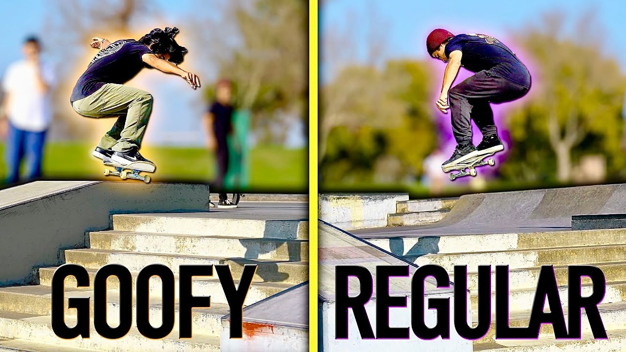 GOOFY VS REGULAR GAME OF SKATE - YouTube