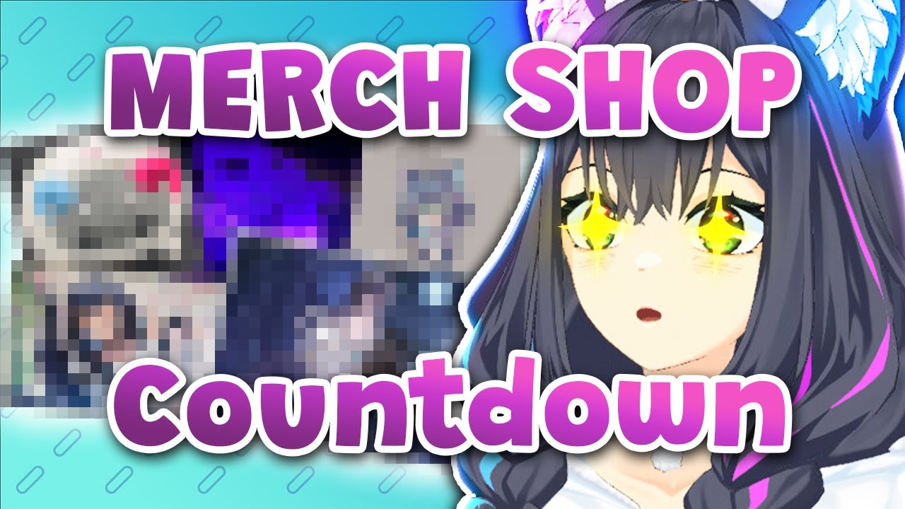 VTUBER hyped ersten eigenen Merch Shop - YouTube