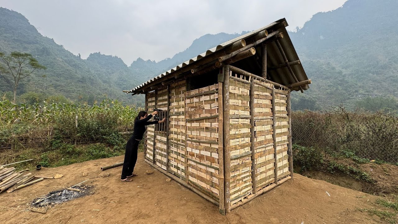 DIY Bamboo - Build a complete bamboo house yourself | single mother ...