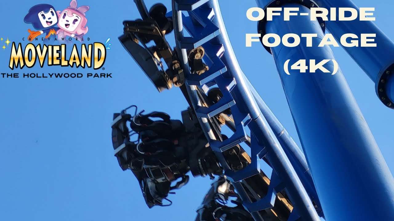 Diabolik Invertigo off-ride footage (4K), Movieland Park, Italy - YouTube