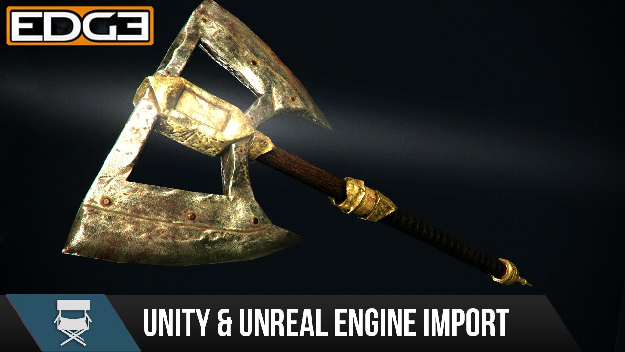 #5 Game Axe Asset Creation Series - Importing into Unreal & Unity Game ...