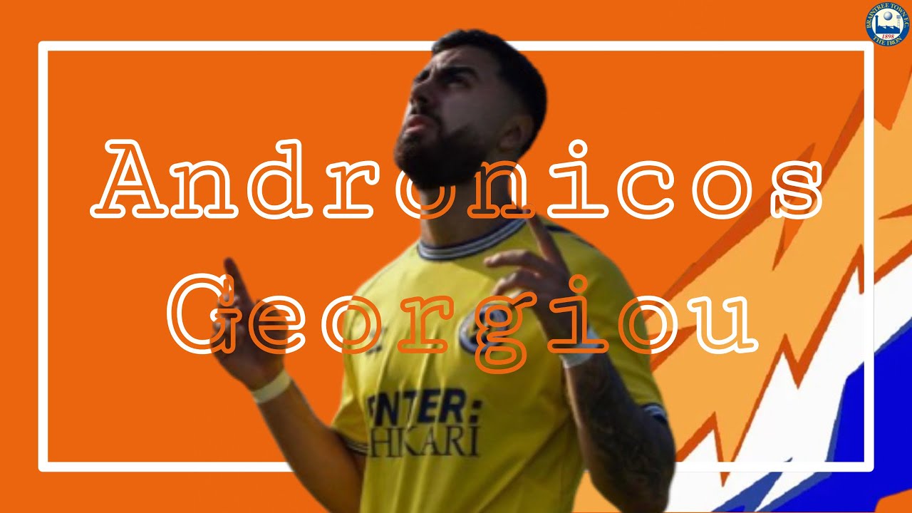 NEW SIGNING | Andronicos Georgiou signs for the Iron - YouTube