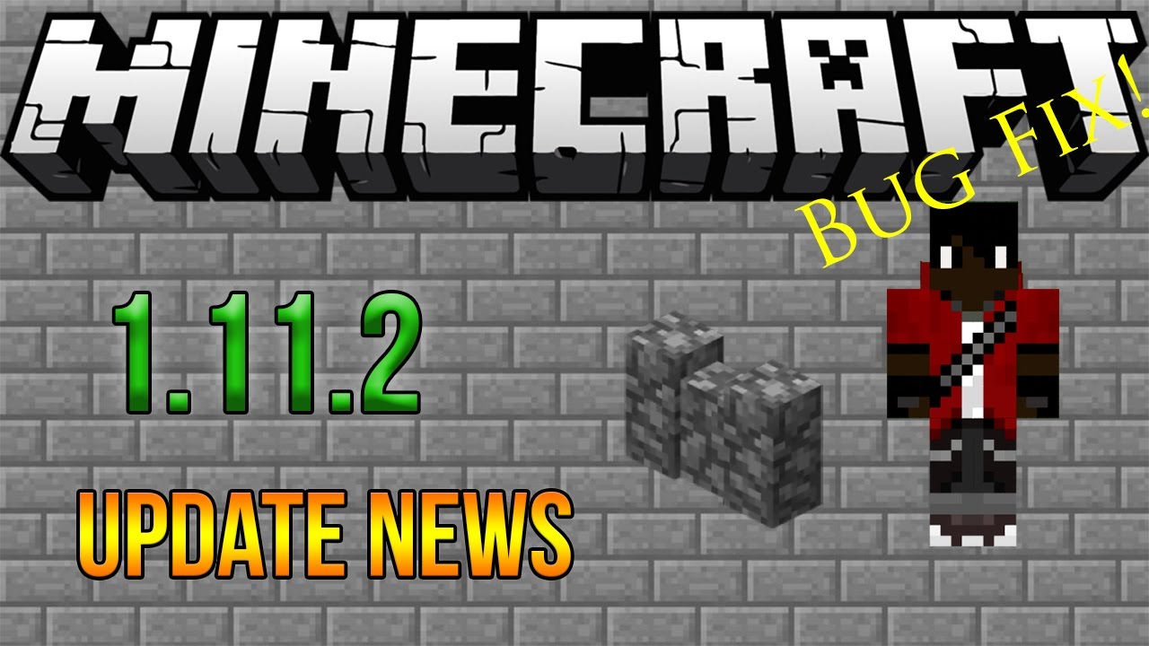 Minecraft 1.11.2 Cobblestone Wall Bug Fix - YouTube