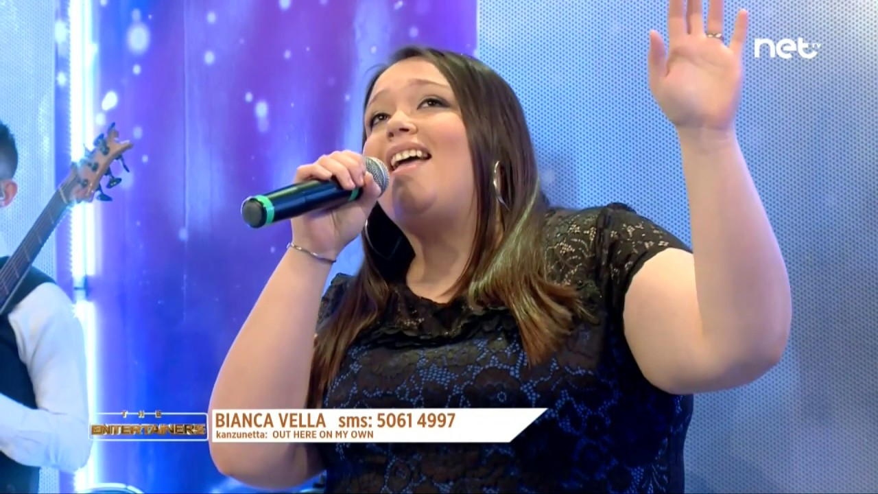 Bianca Vella - Out Here on my Own - The Entertainers Singing Challenge ...