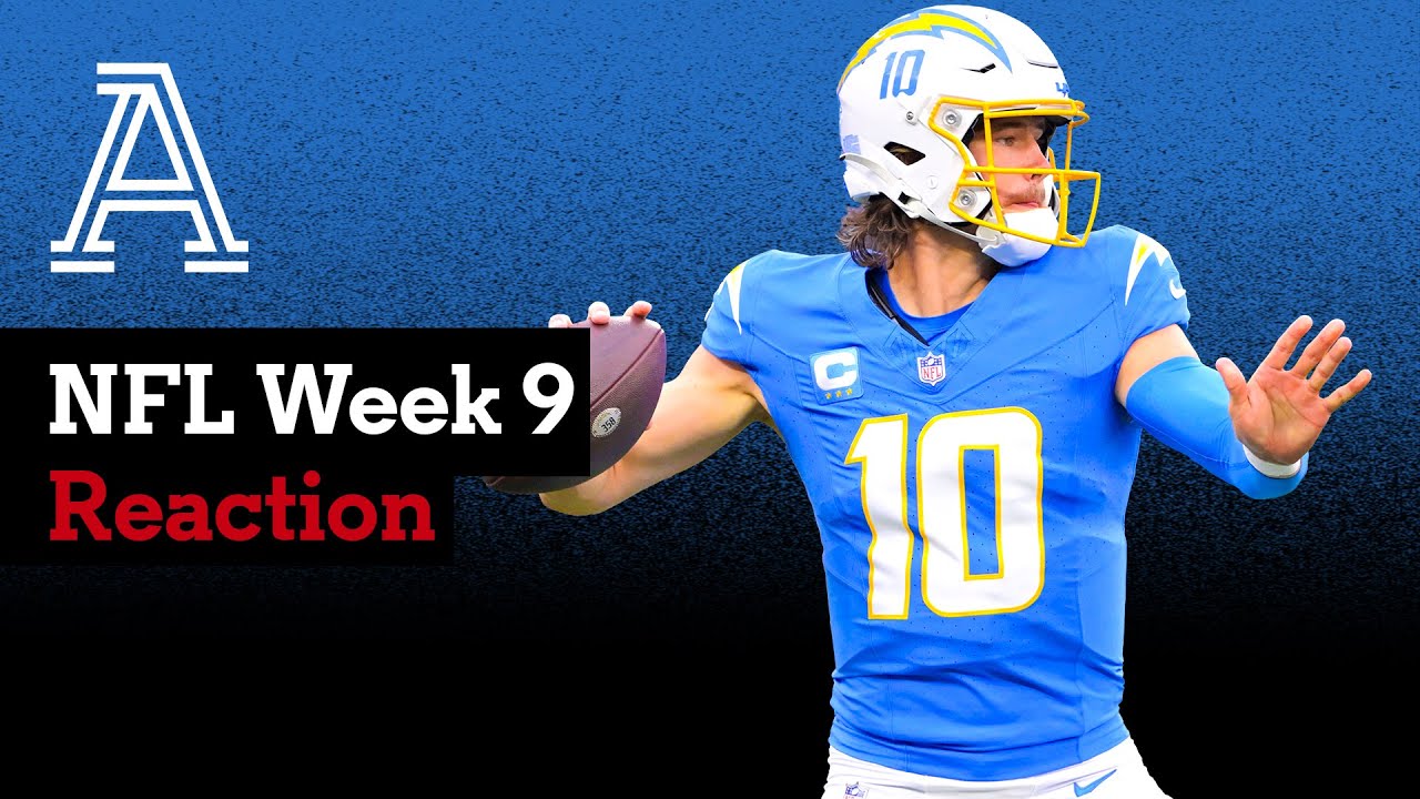 NFL Week 9 recap: Lions and Ravens impress, Chargers grab our attention ...
