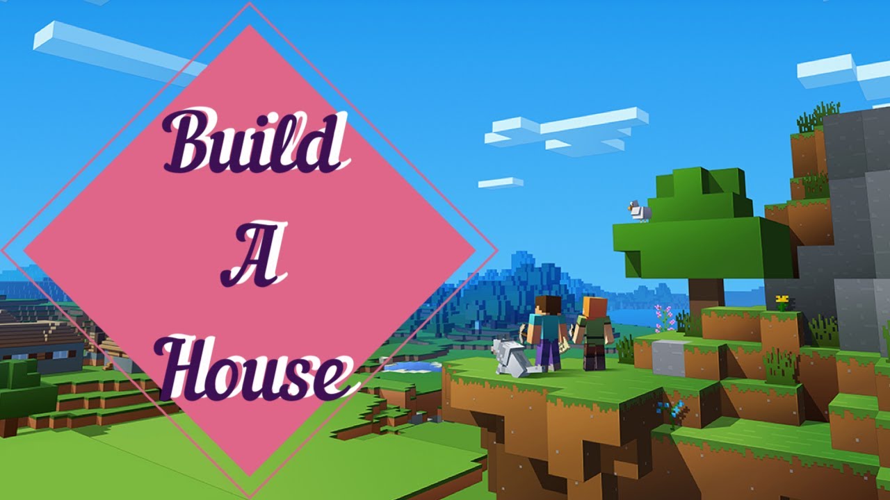 Minecraft Tutorial - How to make a house ? (Minecraft 1.14 ) - YouTube