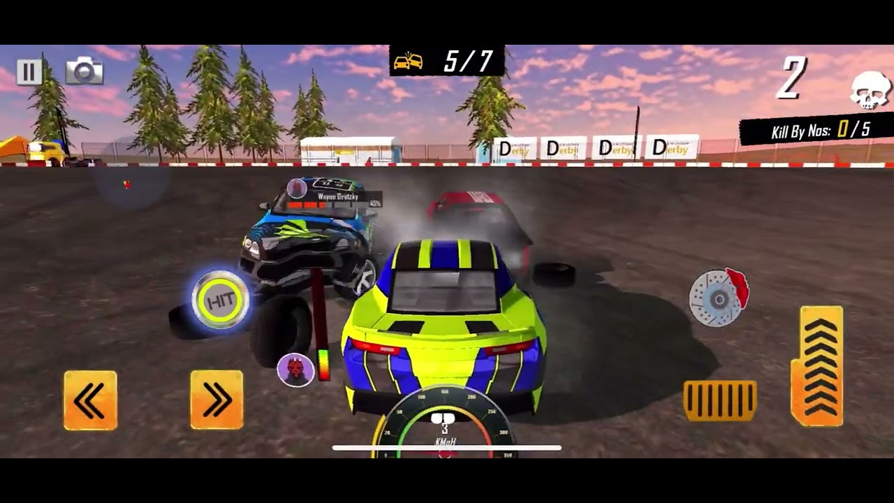 Demolition Derby 4 Demolition races 3 - YouTube