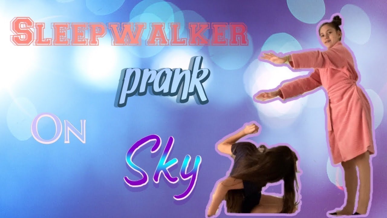 Sleepwalker prank on sister (*hilarious) - YouTube